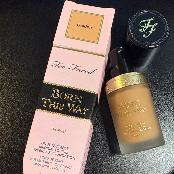 Too Faced | Makeup | Too Faced Born This Way Foundation Golden Shade ...